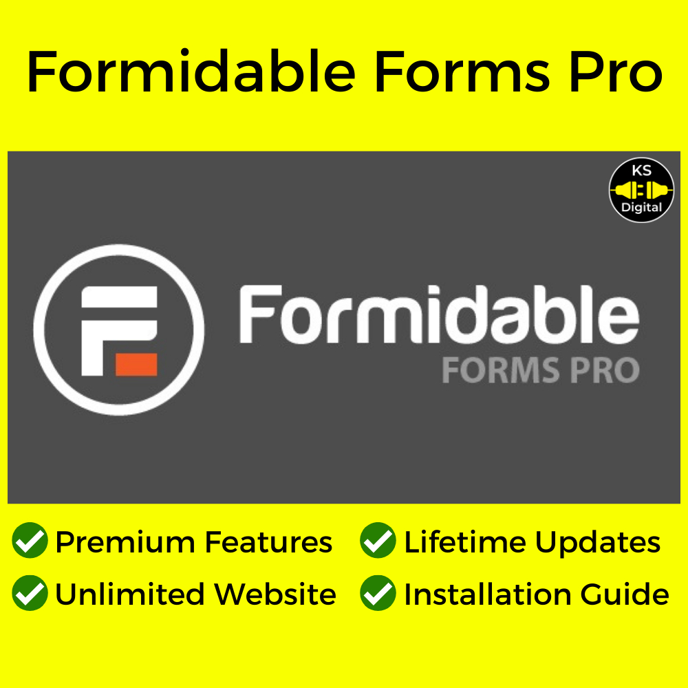 [Latest] Formidable Forms Pro (Free Updates + Premium Version) | Shopee ...