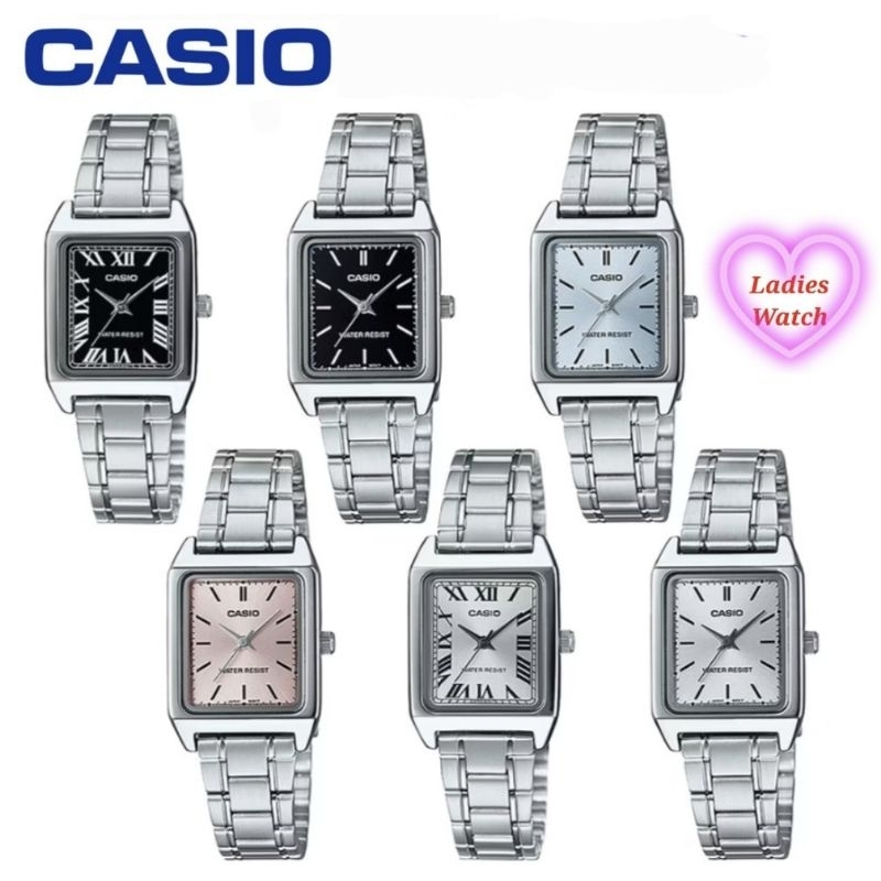 [2Years Warranty] Casio Women Watches LTP-V007D Casio Ladies Watches LTP-V007D-4E LTP-V007D-7B ...