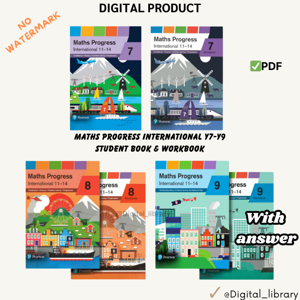 Maths Progress International Student Book / Workbook (Year 7 | Year 8 ...