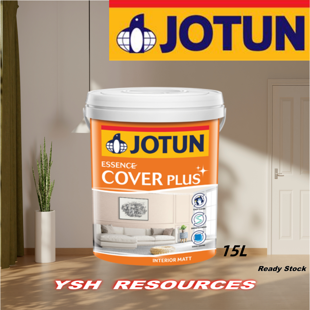 15L Jotun Essence Cover Plus Matt - Interior Wall Paint / Cat Dinding / MATT ( Any Colour PM ...