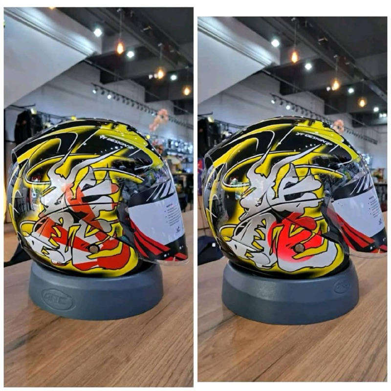 ARC RITZ YF DRAGON HELMET OPEN FACE ( NAGAVISTA&NAGAMAS) | Shopee Malaysia