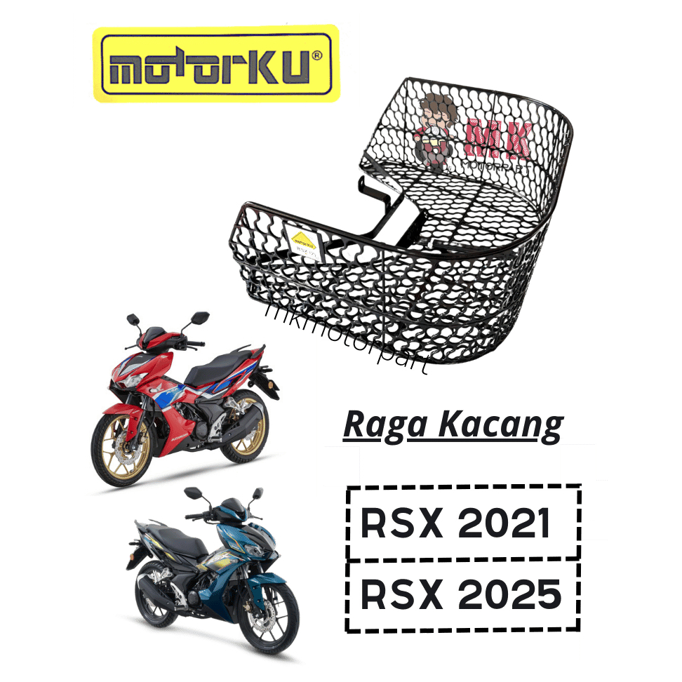 Raga Besi KACANG 88 RS-X 150 [ 2021 > 2025 ] Iron Basket Honda RS-X 150 / RSX150 / RSX Winner X ...