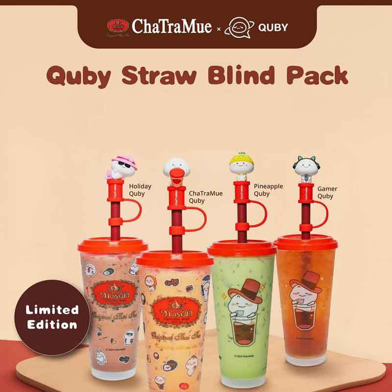 ChaTraMue X Quby Straw Blind Pack ORIGINAL | Shopee Malaysia