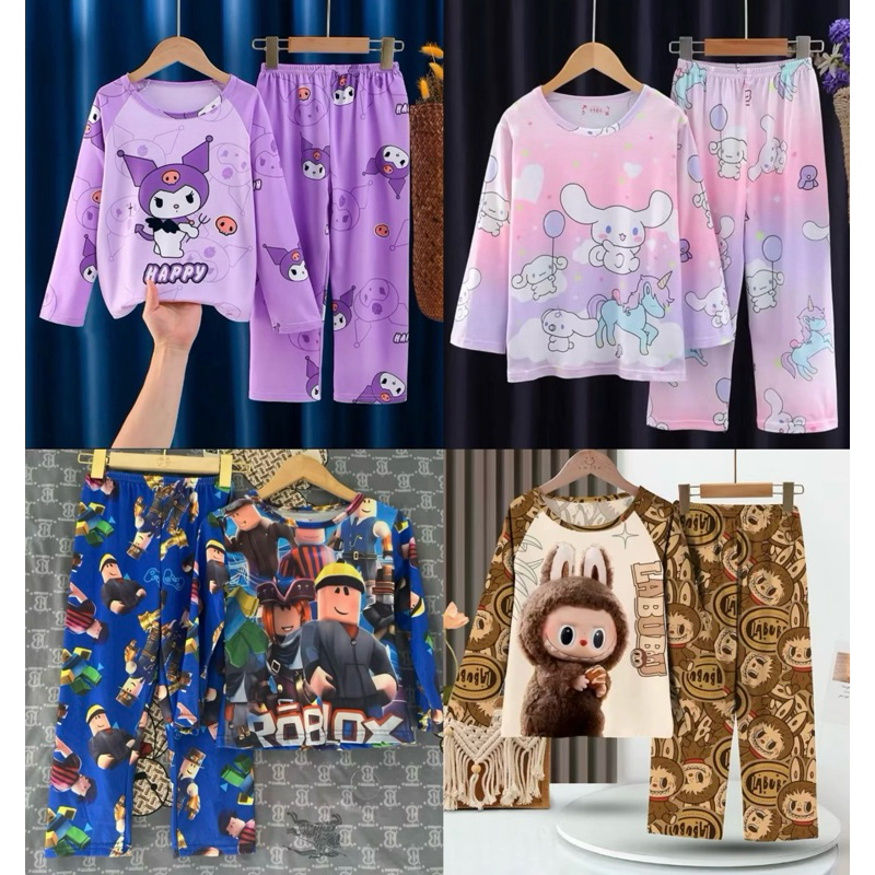 Kuromi Labubu Roblox Kids pyjamas kids pajamas girl pyjamas boy pyjamas ...