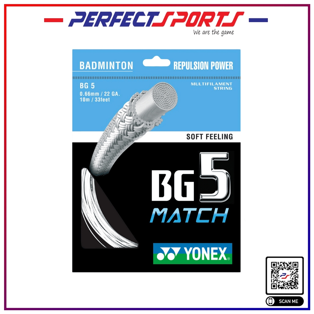 YONEX BADMINTON STRING BG5 Match (8 COLORS) | Shopee Malaysia