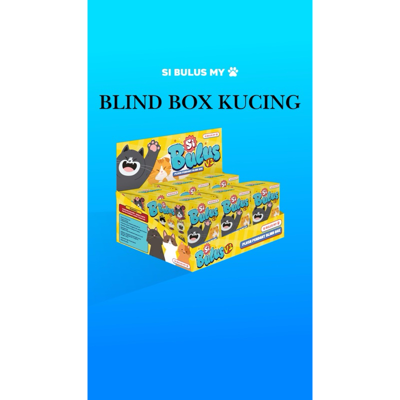 Blind Box Si Bulus V1 Random Mystery Box kotak buta kotak misteri ...