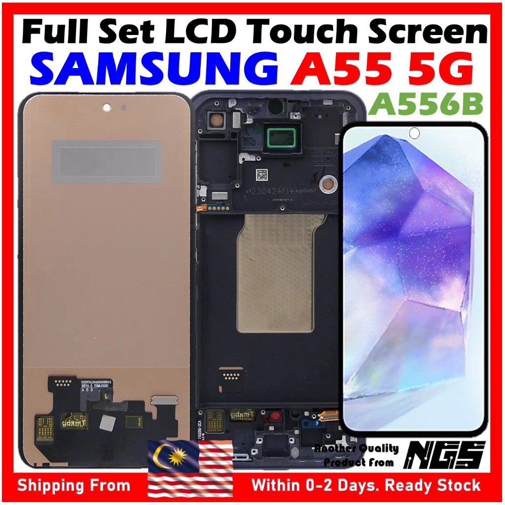 (AMOLED+Frame) NGS Brand Full Set LCD Touch Screen Compatible For ...