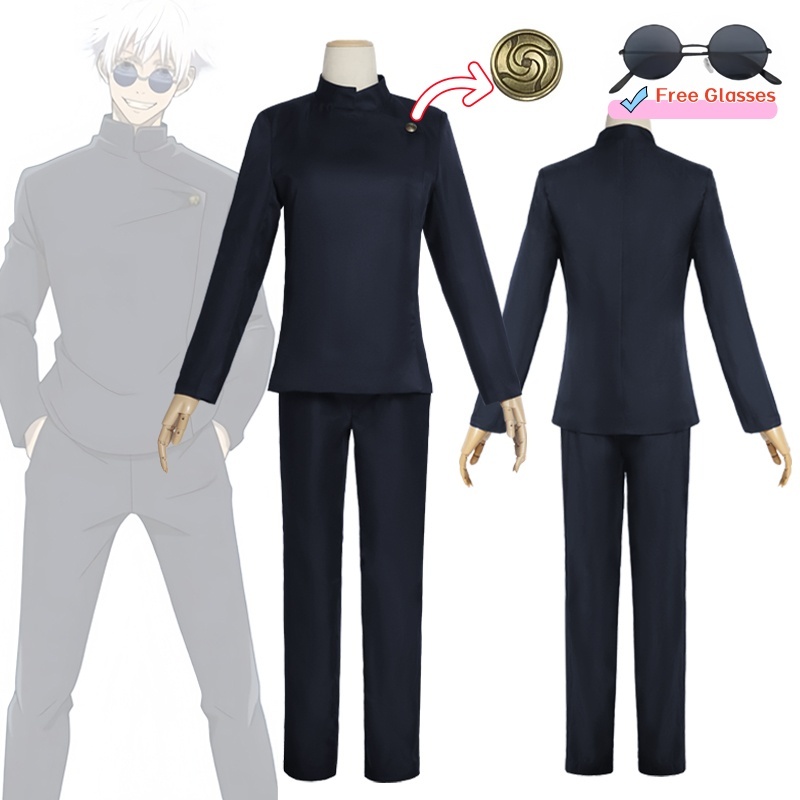 Anime Gojo Satoru Cosplay Jujutsu Kaisen Gojo Satoru Cosplay Costume ...
