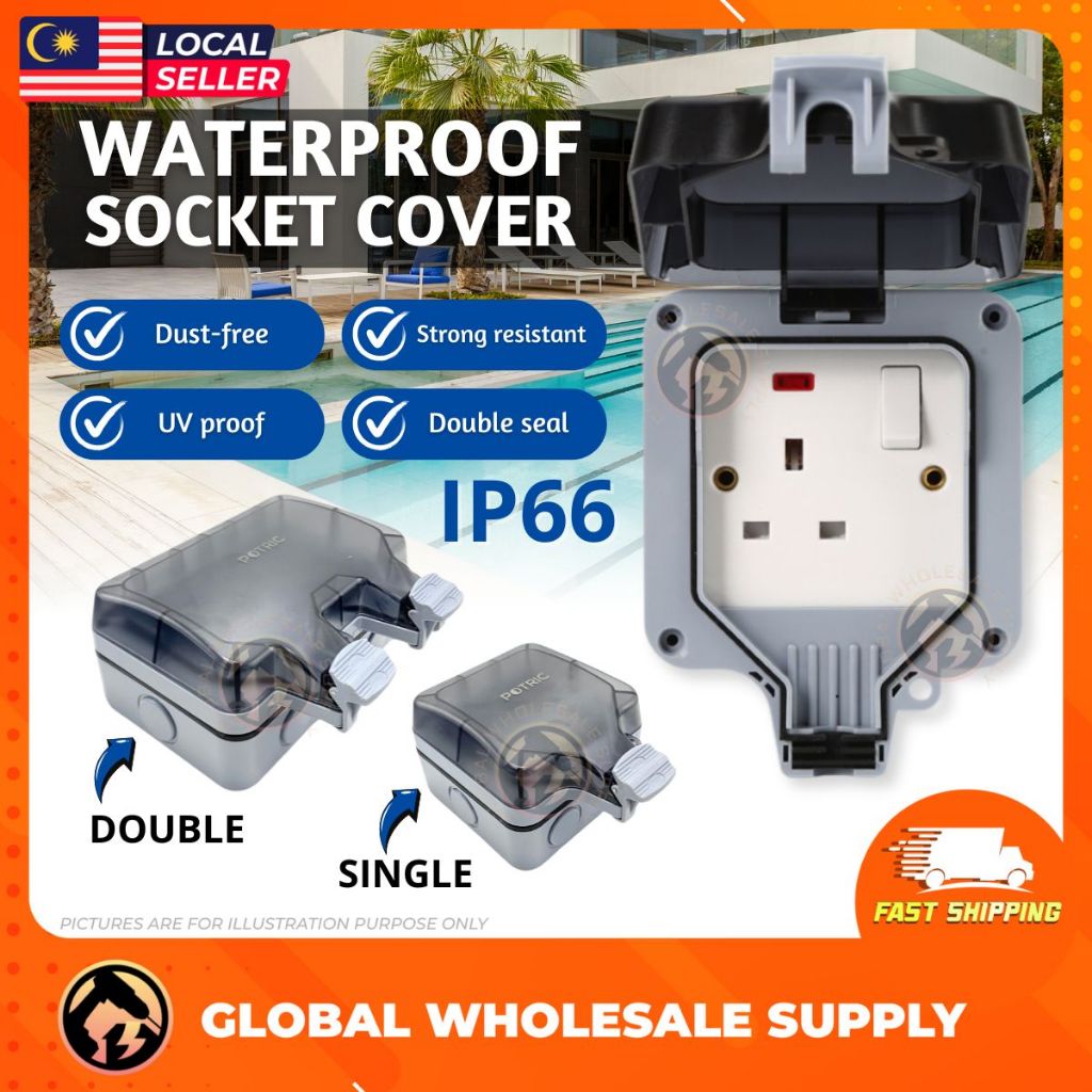 Waterproof Outdoor Casing Switch Cover Wall Switch Plug Protector ...