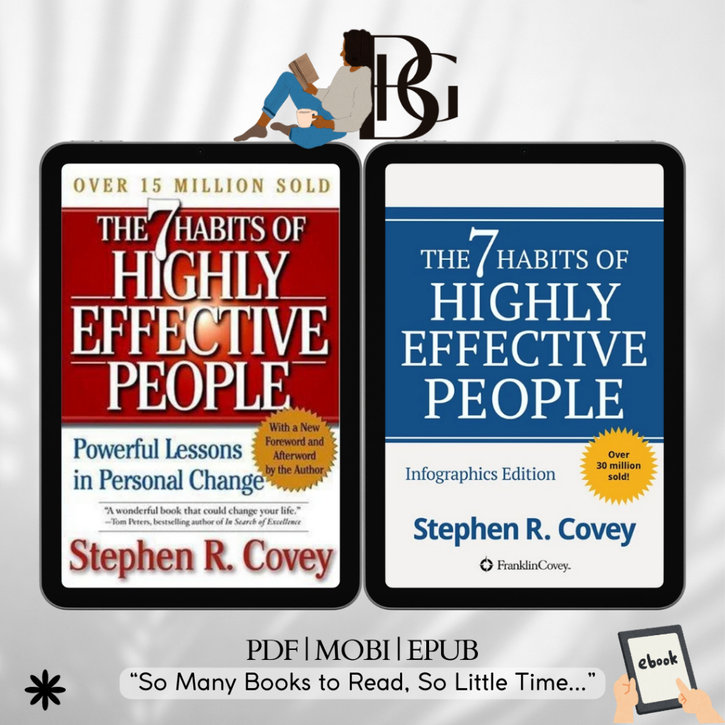 The 7 Habits of Highly Effective People + infographics | Self Help Business Personal Development ...