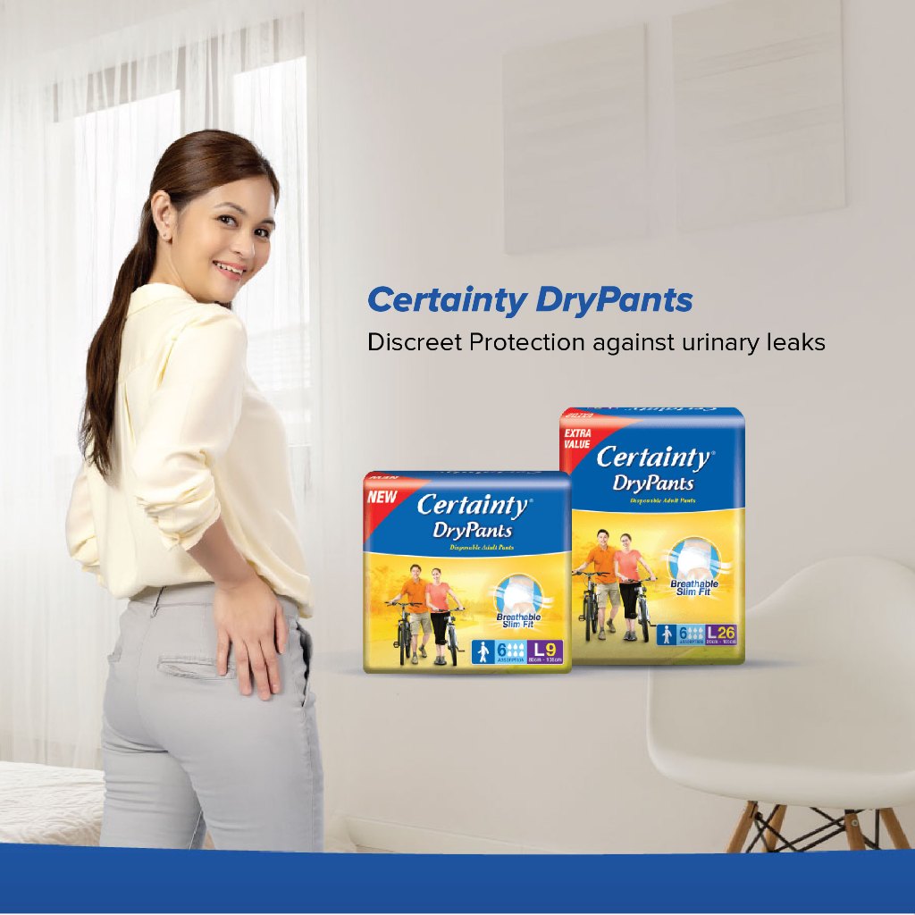CERTAINTY DRY PANTS XXL [ADULT DIAPERS] | Shopee Malaysia