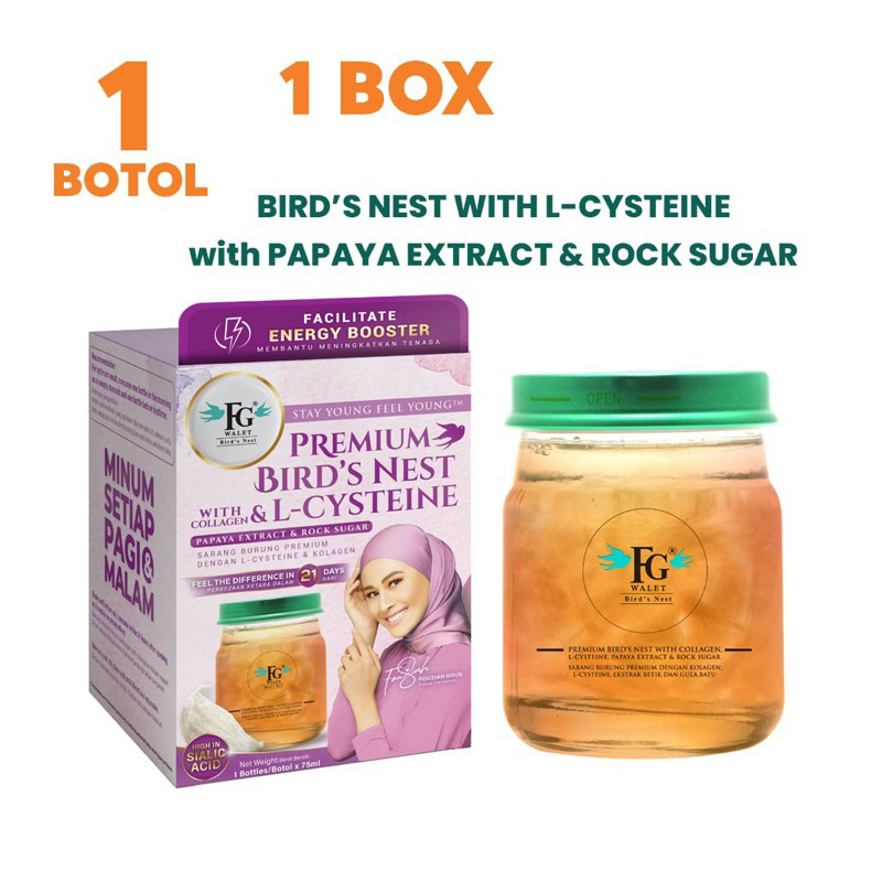 [NEW] FG Walet Premium Birds Nest W L- CYSTEINE | Shopee Malaysia