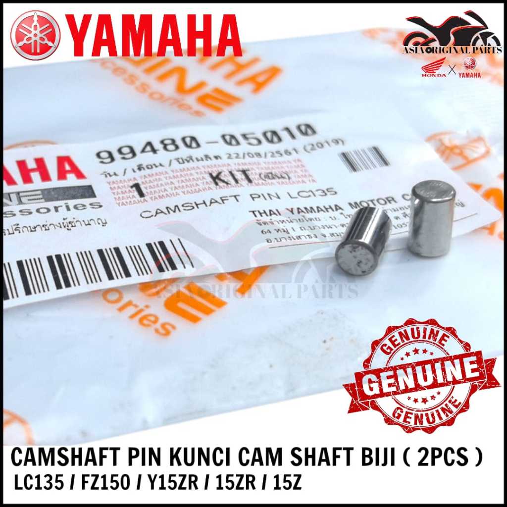 ORIGINAL THAILAND YAMAHA LC135 V1-V8 FZ150 Y15ZR 15Z CAMSHAFT PIN 99480 ...