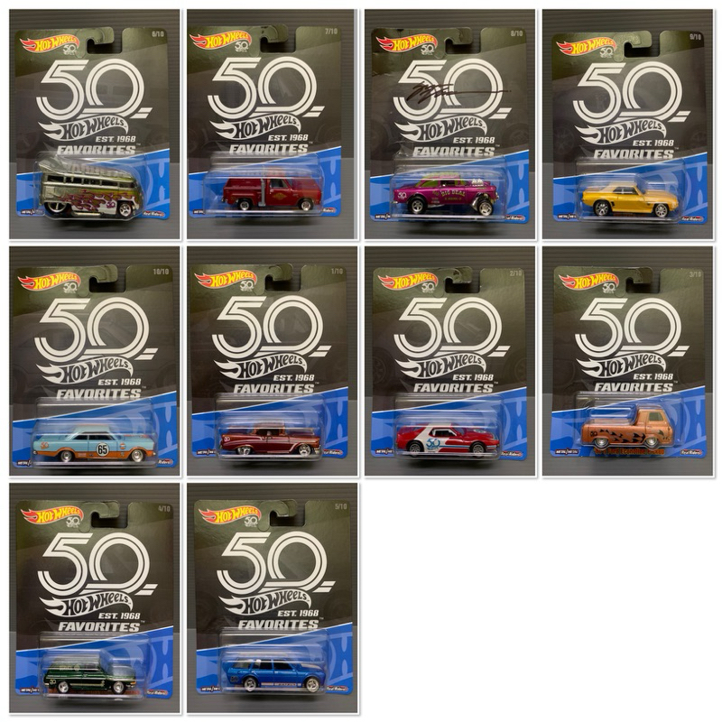 Hot Wheels 50th Anniversary Collection Jual Hot Wheels Hotwheels 50th ...