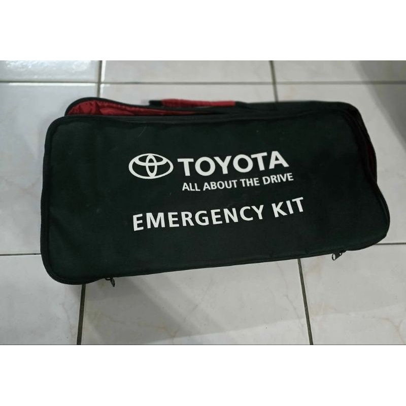 BEG KOSONG EMERGENCY KIT ORIGINAL TOYOTA | Shopee Malaysia