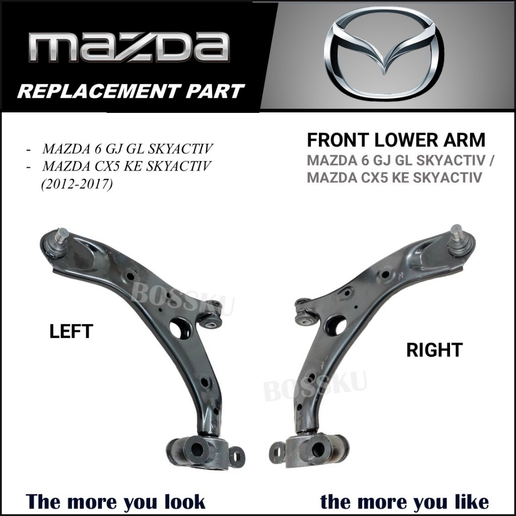 DEPAN FRONT LOWER ARM - MAZDA 6 GJ GL SKYACTIV / MAZDA CX5 KE SKYACTIV ...
