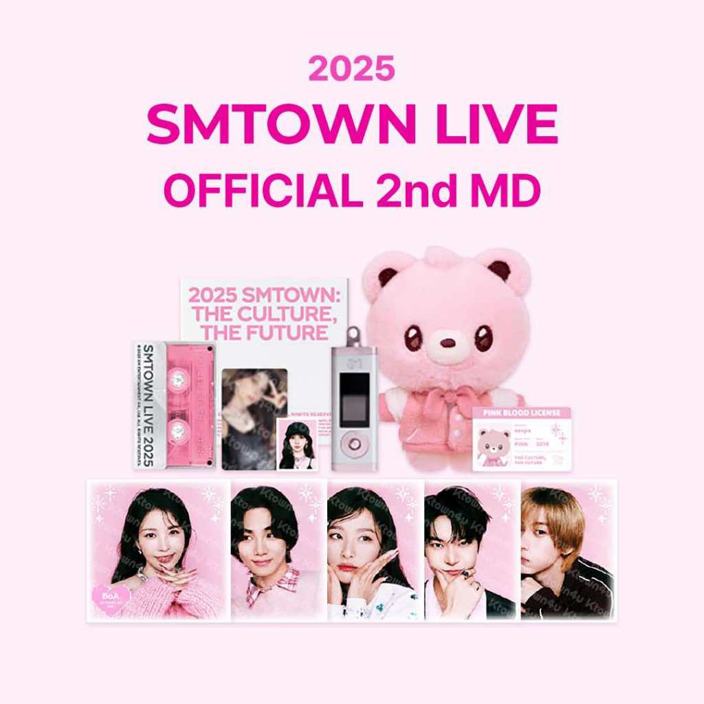 Pre-Order | SMTOWN Live 2025 2nd Official MD | Shopee Malaysia