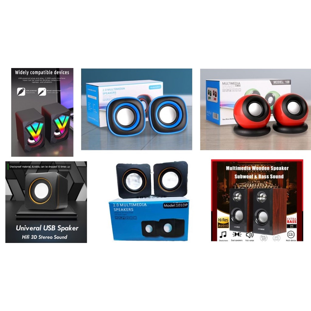 Local Malaysia Seller Multimedia Usb Speaker tv speaker computer ...