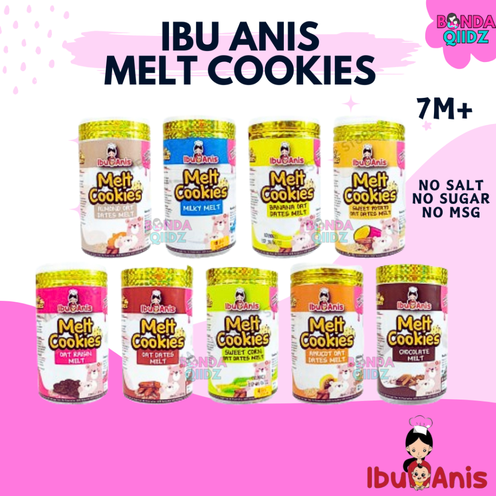 IBU ANIS COOKIES | BISKUT COOKIES | BISKUT BABY | OAT DATES | Shopee ...