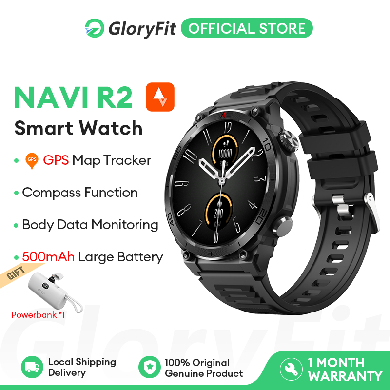 Aolon NAVI R2 Smartwatch Running Pace Sports GPS Tracker Custom ...