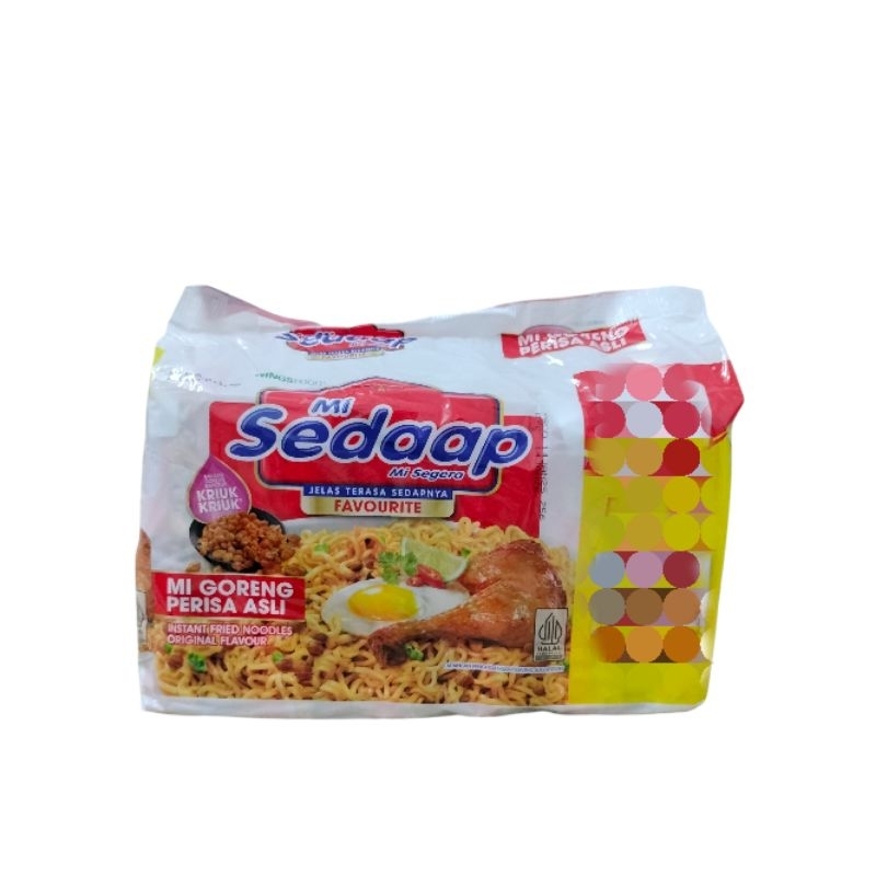 Mi Segera Mi Sedaap Perisa Asli (90g x 5packs) | Shopee Malaysia