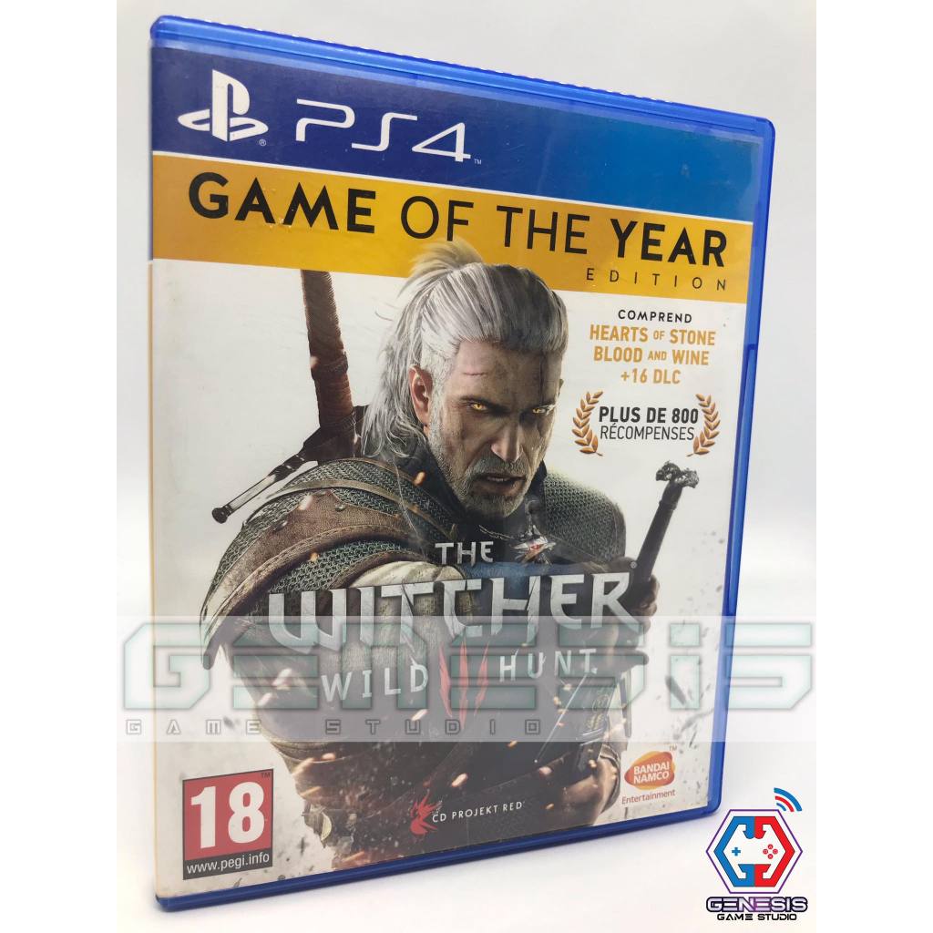 [USED R2/ENG] PS4 Witcher 3 GOTY - Physical GameDisc | Shopee Malaysia