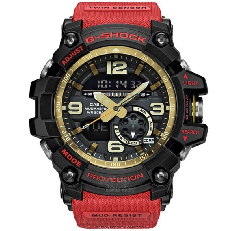 (Hot Sales) 100% Original G-Shock Casio GG1000 Mudmaster Red Sport ...