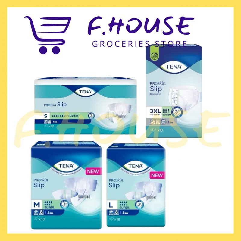 TENA PROskin Slip Super Adult Diaper M10/L10/XXXL8 (1 Pack) | Shopee Malaysia
