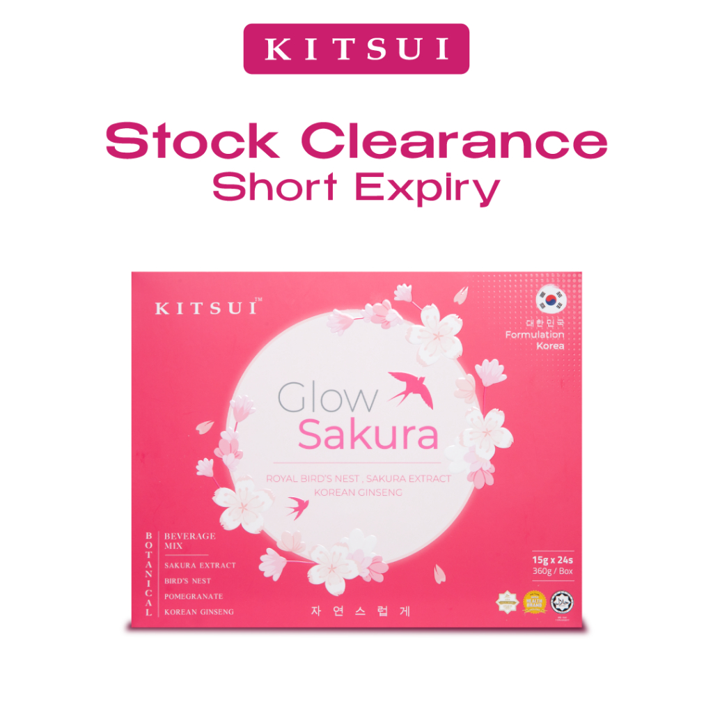[Short Expiry] KITSUI Glow Sakura | Shopee Malaysia