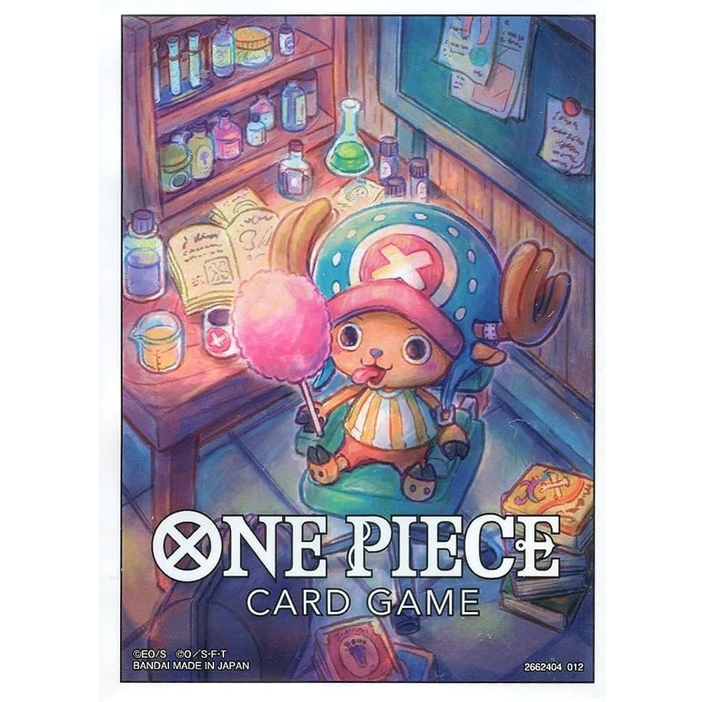 [10pcs] One piece card game Chopper card sleeves original from bandai ...