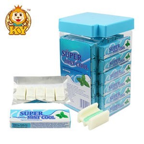 30 Pcs Hepin Super Mint Cool Chewing Gum Bubble Gum HALAL (LOCAL READY ...