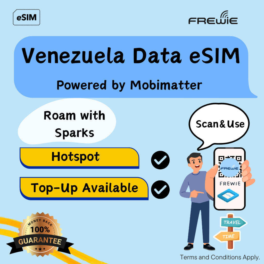 Sparks Venezuela eSIM Data Roaming | Topup Available | QR Code via Email - Powered by Mobimatter ...
