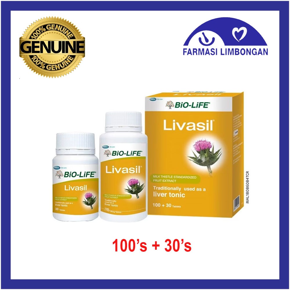 Bio-Life Livasil Tab 100's+30's | Shopee Malaysia