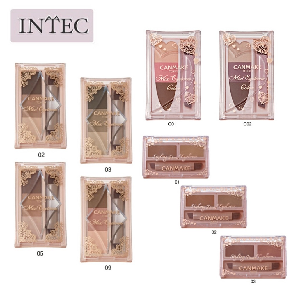 【Direct from Japan】CANMAKE TOKYO Mix Eyebrow, Color Powder【02】Natural ...
