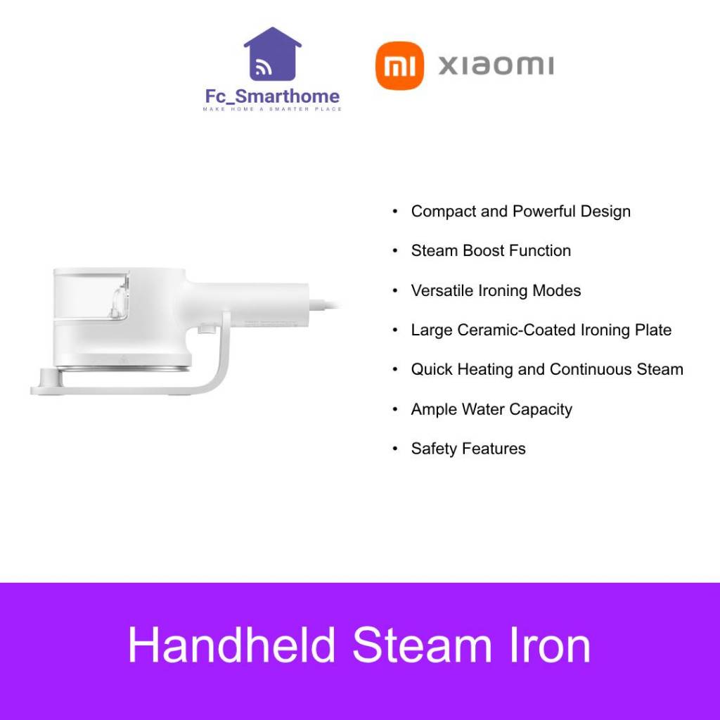 Xiaomi Handheld Steam Iron | Versatile Ironing Modes | Quick Heating ...