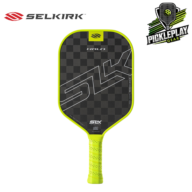 Selkirk SLK Halo Control Max / XL Pickleball Paddle - Volt Green / Pink ...