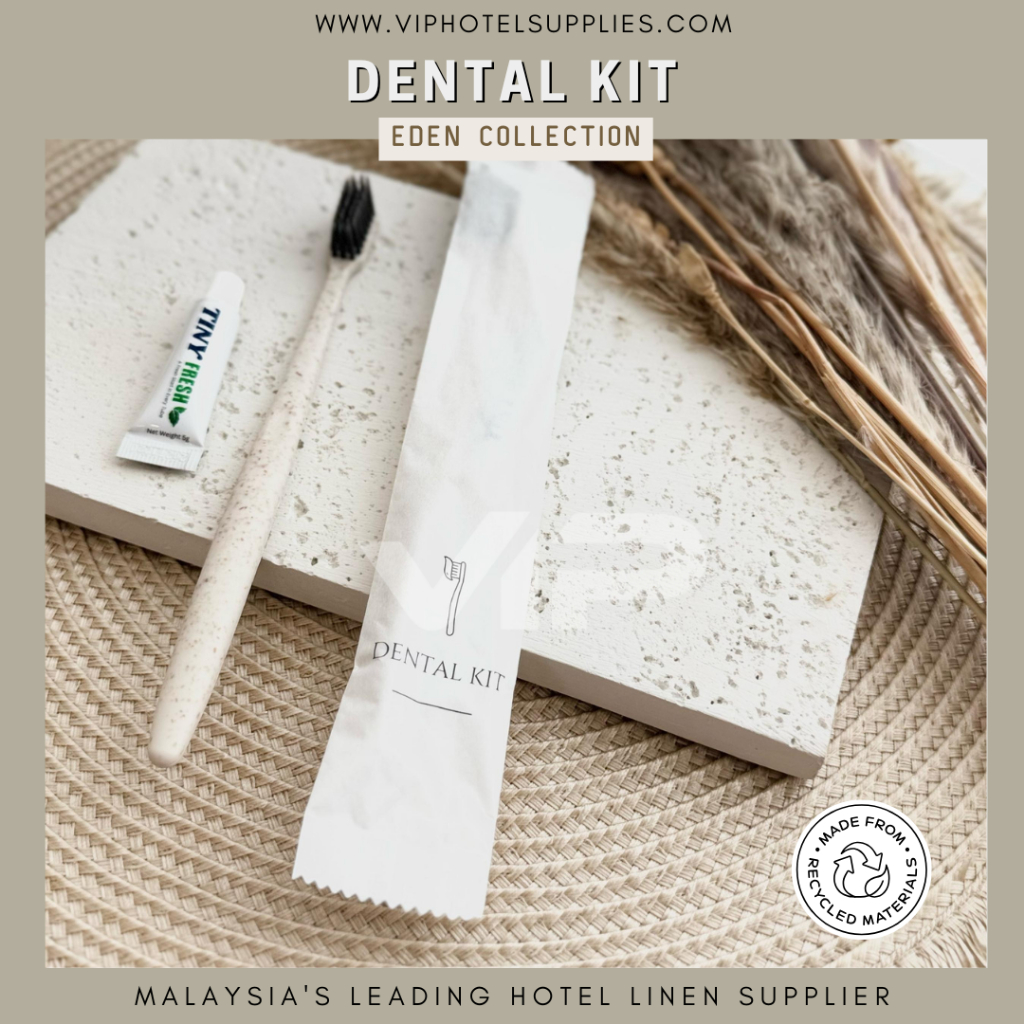 VIP Eden Series_Disposable Dental Kit / Toothbrush For Hotel & Airbnb ...