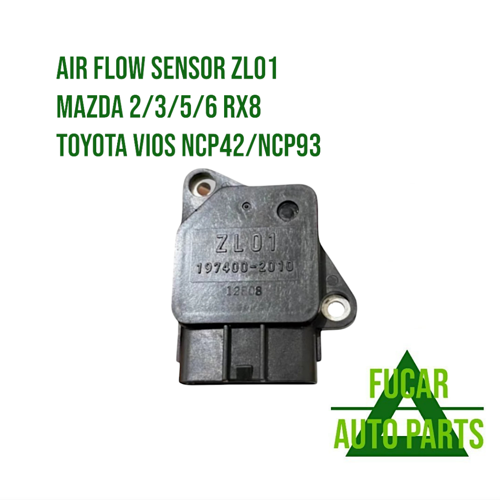 USED AIR FLOW SENSOR ZL01 MAZDA 2/3/5/6 RX8 TOYOTA VIOS NCP42/NCP93 ...