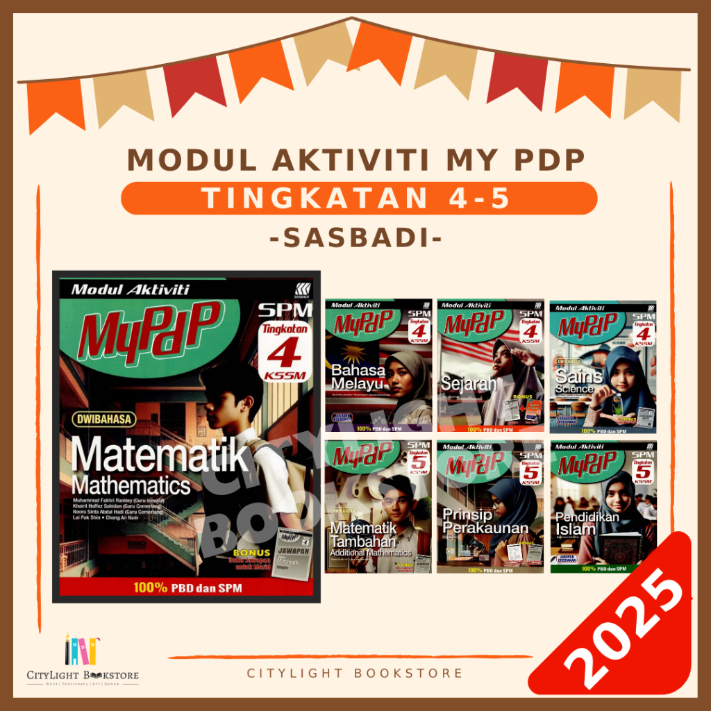 [CITYLIGHT] Buku Latihan 2025: Modul Aktiviti MyPdp SPM KSSM Tingkatan ...