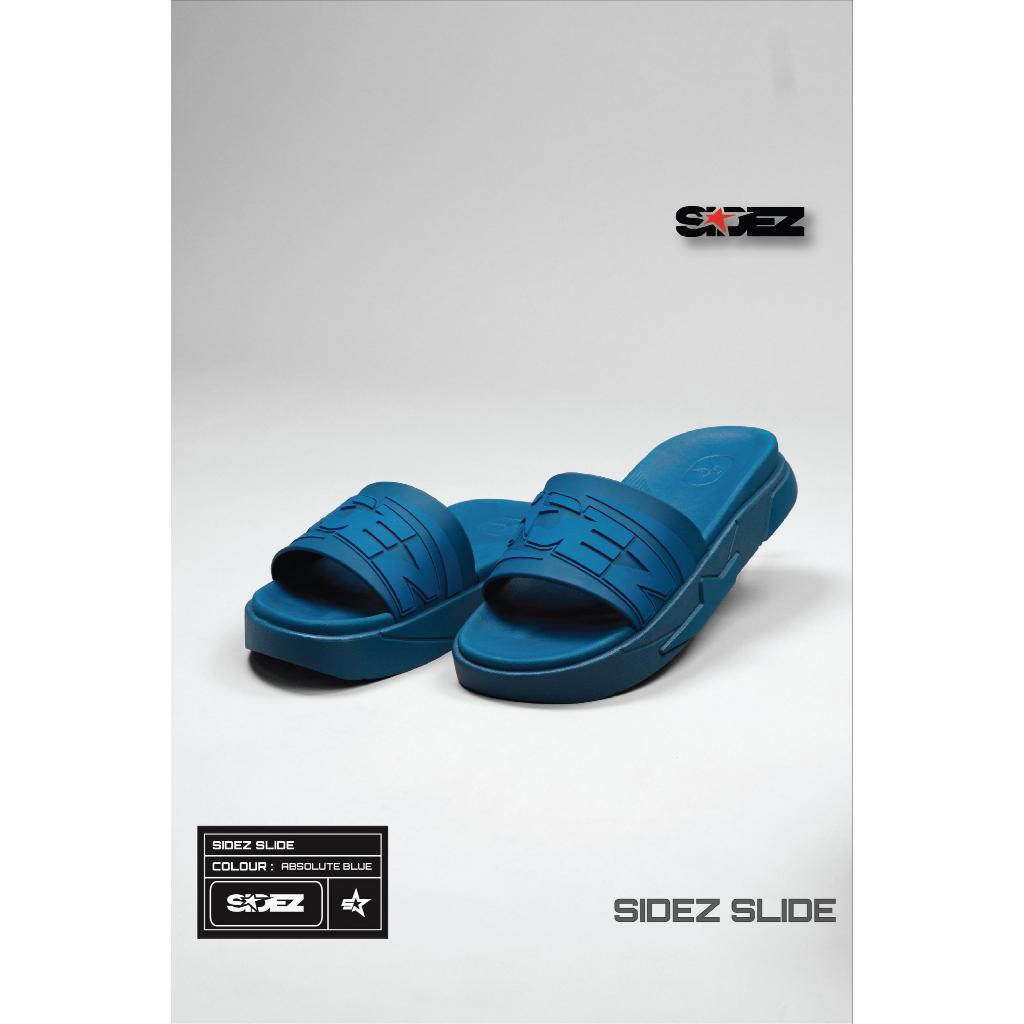 SiDEZ ABSOLUTE BLUE SLIDE SANDAL | Shopee Malaysia