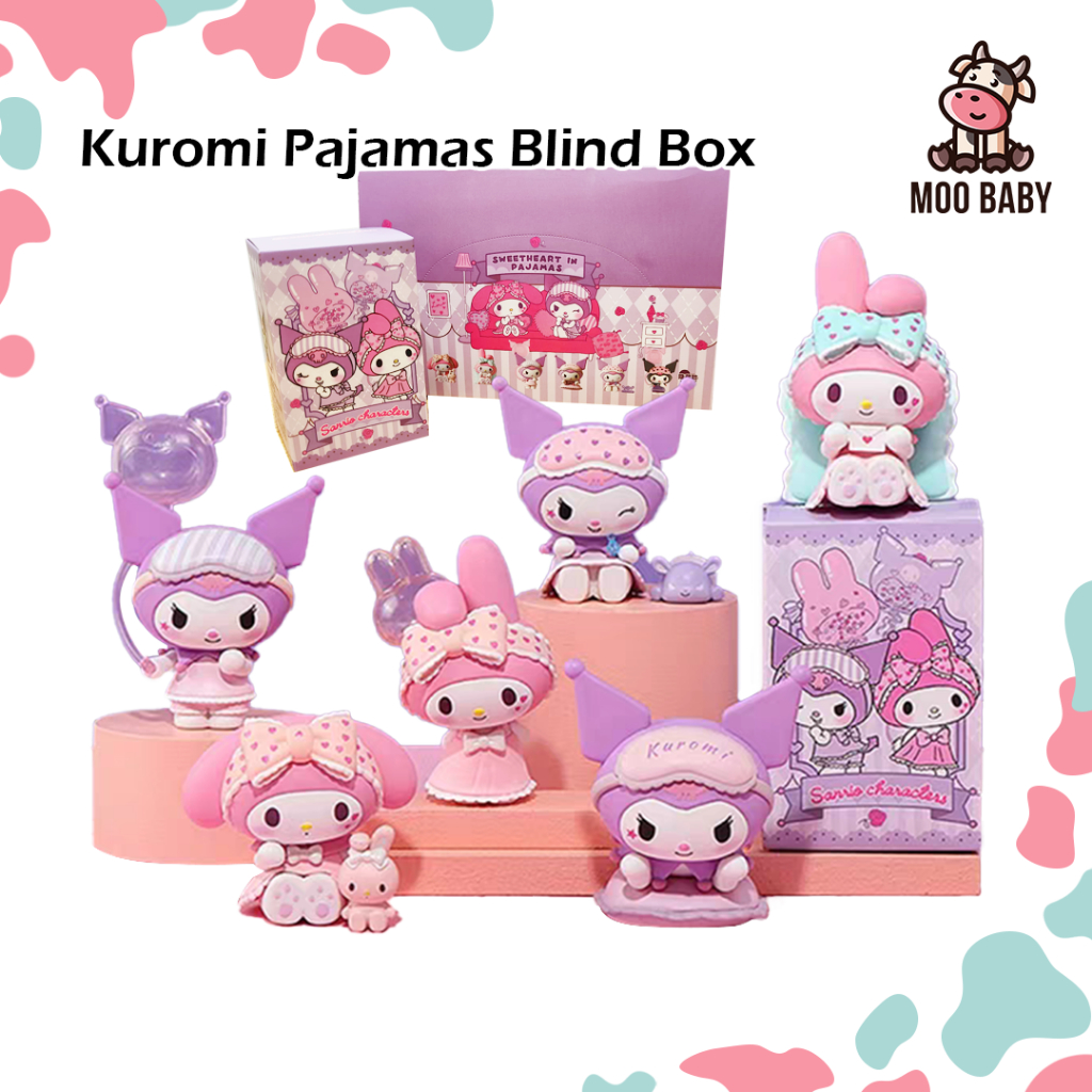 🐮Moo Baby Kotak Misteri Sanrio Blind Box Sanrio Blind Box Miniso Blind ...