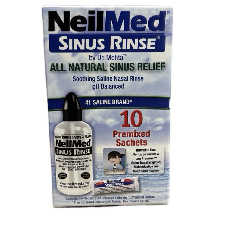 Original NeilMed Sinus Rinse by Dr.Mehta expire 07/2028 | Shopee Malaysia