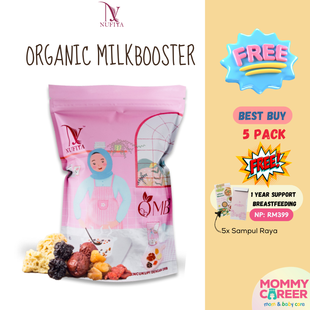 Organic Milkbooster Nufiya OMB Buah Milk Booster Air Rebusan Buah ...