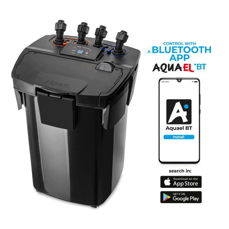 AQUAEL HYPERMAX 4500 T Powerful External Canister Filter /Using App to Serve More Selection ...