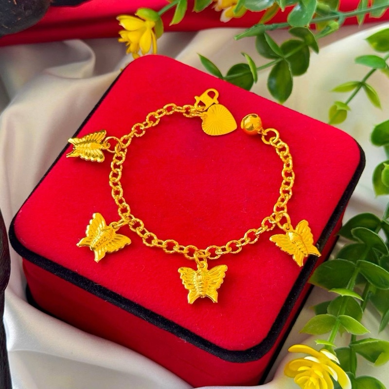 EMAS BANGKOK GELANG TANGAN RAMA-RAMA | Shopee Malaysia