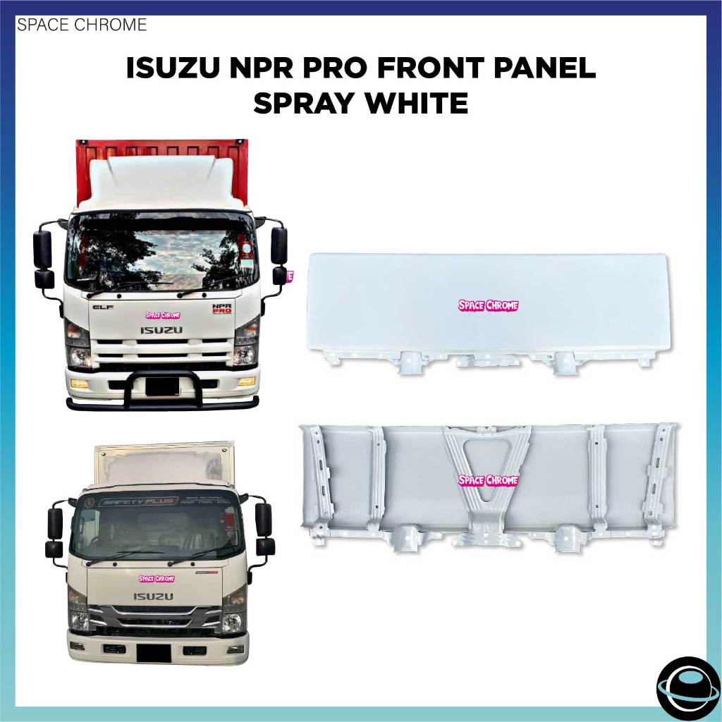 ISUZU NPR PRO FRONT PANEL BONET SPRAY WHITE HIGH QUALITY | Shopee Malaysia