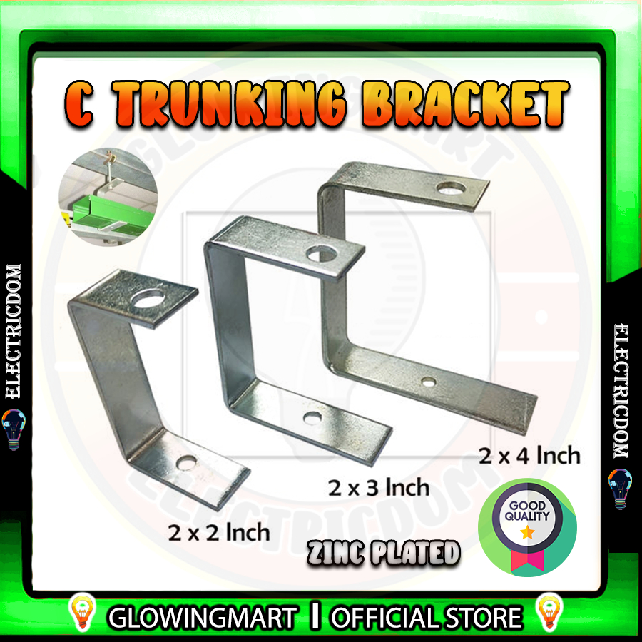2", 3", 4" Metal Trunking Bracket / C Bracket / U Bracket For cable ...