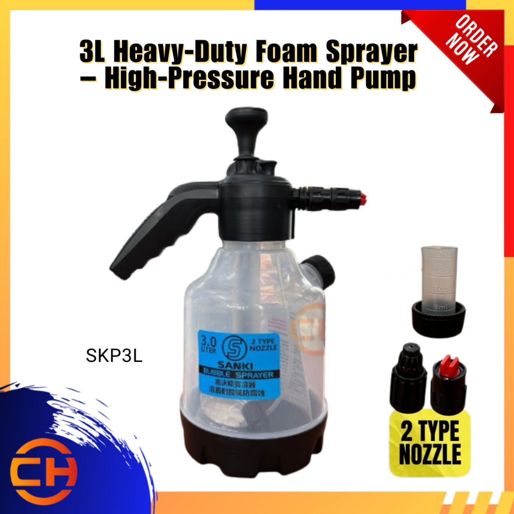 SANKI High-Pressure Hand Pump Sprayer 3L (SKP3L) | Shopee Malaysia