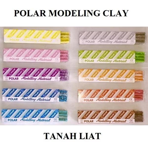Polar Modelling Clay (Polar Clay) Art Plasticine Modelling Plasticine ...