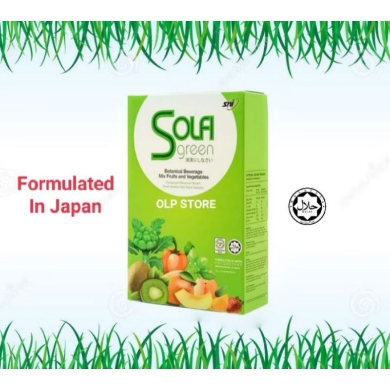 SOLFI GREEN Fiber Detox Drink (Exp:10/2026) | Shopee Malaysia